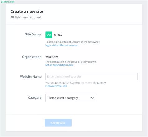 How To Add Disqus Comment System To Laravel Application PostSrc