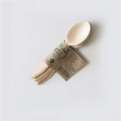 Cucharas Descartables Palmitos Bee Bee