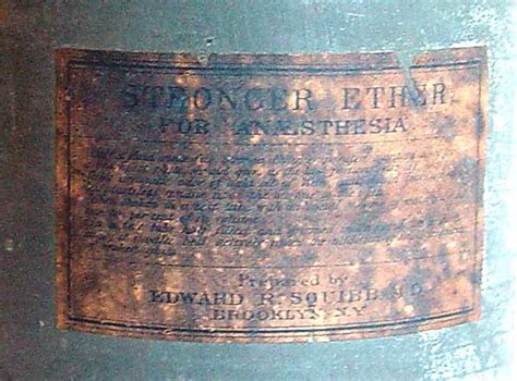 Anesthesia Antiques Inhalers And Droppers