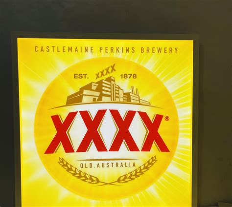 Light Box Vintage Retro Led XXXX Nostalgia Highway