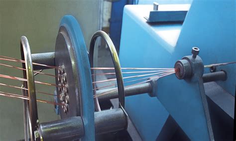 How Cables Are Made Step 2 Stranding