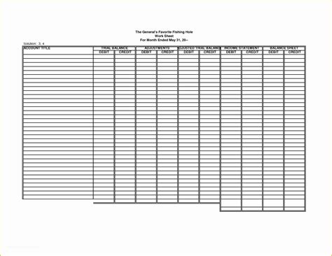 Ledger Sheet Template Free Of 7 Best Of Printable Blank Ledger Sheet Free Heritagechristiancollege