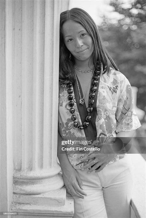 American Singer Yvonne Elliman Posed In London On 16th August 1973