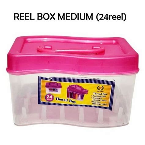 Plastic 24 Reel Thread Box Size Medium At ₹ 26piece In New Delhi