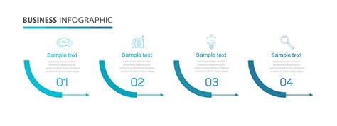 4가지 옵션 단계 또는 프로세스가 있는 비즈니스 인포그래픽 디자인 템플릿 개념에 대한 스톡 벡터 아트 및 기타 이미지 개념 그래프 금융 Istock