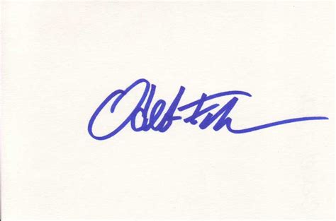 Oded Fehr Autographed Index Card