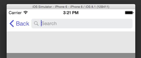 Iphone Ios Scope Bar Hidden When Search Bar Is Displayed In
