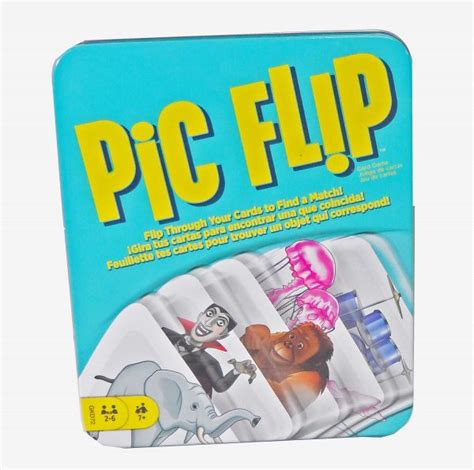 PIC FLIP GAME IN TIN