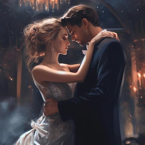 Premium Ai Image Couple Kissing