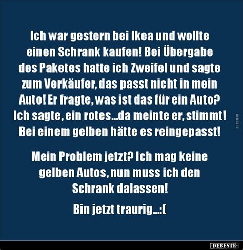 Ich War Gestern Bei Lkea Und Wollte Einen Schrank Kaufen Bei Übergabe Des Paketes Debestede