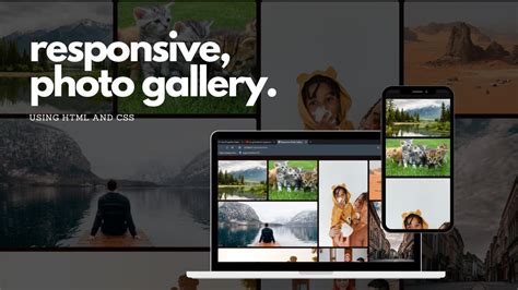 How To Create Responsive Photo Gallery Using Html And Css Css Grid
