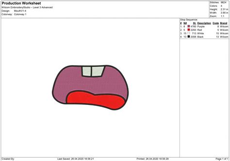 Mouth Machine Embroidery Designs And Svg Files