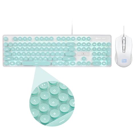 Keyboard Mouse Set Women S Keypad Mice Girls Wired Keyboard Steampunk Keyboard Mouse Kit N