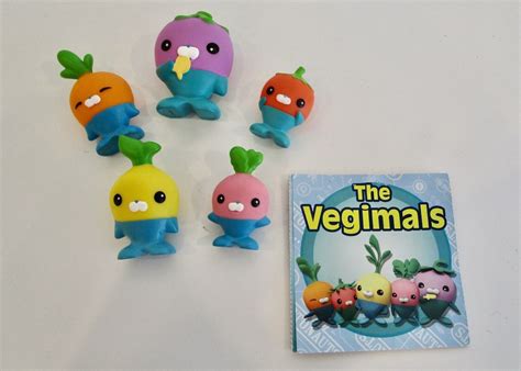 The Vegimals Octonauts Set Of 5 Figures Booklet Tunip Barrot Grouber Vegetable 4577857602