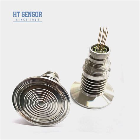 Ht Iqt Silicon Pressure Transducer Flange Easy Clean High Pressure Temperature Sensor