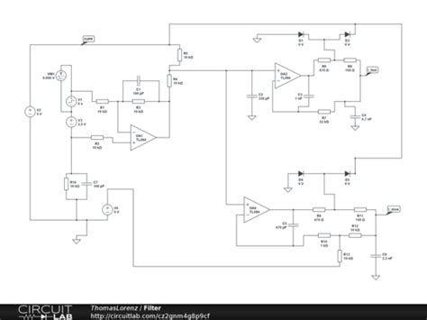 Filter Circuitlab