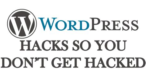 WordPress Hacks So You Dont Get Hacked Finish Line Computer Services