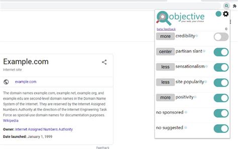 Objective Beta For Google Chrome Extension Download