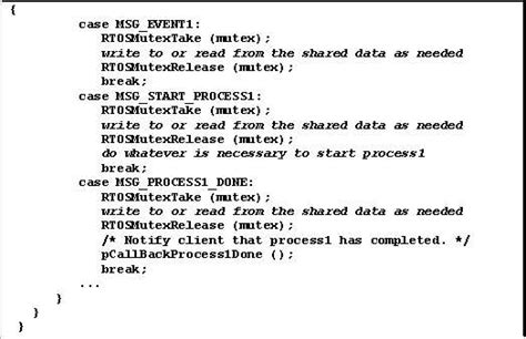 Using Design Patterns To Identify And Partition Tasks In An Rtos Environment Part 3