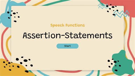 Assertion Statements