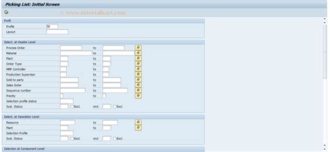 Coik Sap Tcode Picking List