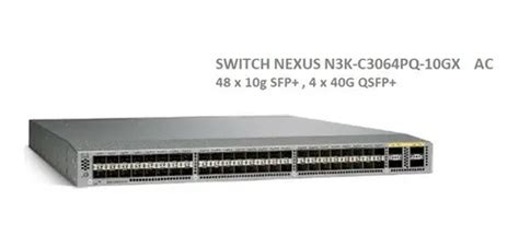 Switch Cisco Nexus N k pq gx Frete grátis