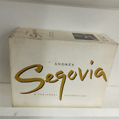 Cd Andrés Segovia A Century Celebration Box Com Quatro Cds