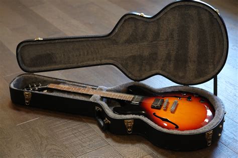 2016 Gibson Memphis Es 335 Studio Semi Hollow Electric Guitar Ginger