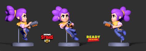 Artstation Shelly Brawl Stars Fanart Resources