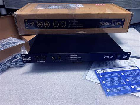 Flock Patch Point Analog Patchbay With Digital Control Reverb