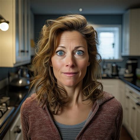 Premium Photo Portrait Of 45 Year Old Woman