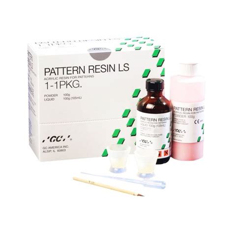 Resina Acrílica Pattern Resin Ls Kit Pó 100g Líquido 105ml