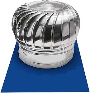 200mm Stainless Steel Rotary Turbine Ventilator Anti Downdraught