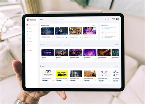 Dashboard Spatial UI Design Behance
