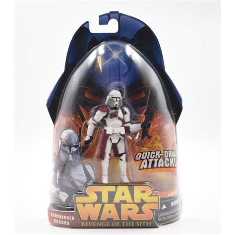 Star Wars Revenge Of The Sith Commander Bacara Action Figure
