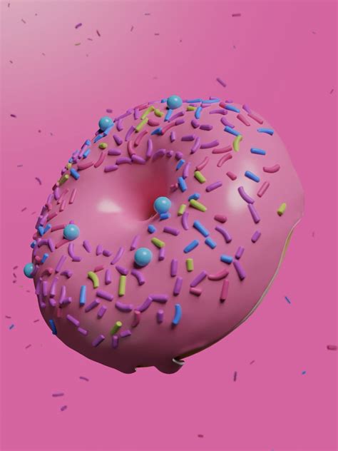 My First Donut Animation Anything I Can Do To Spice It Up R