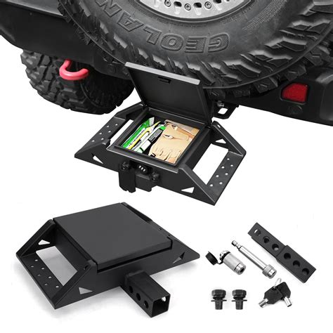 Anti Theft Hitch Step For 2 Receivers Secure Rear Bedstep Maiker