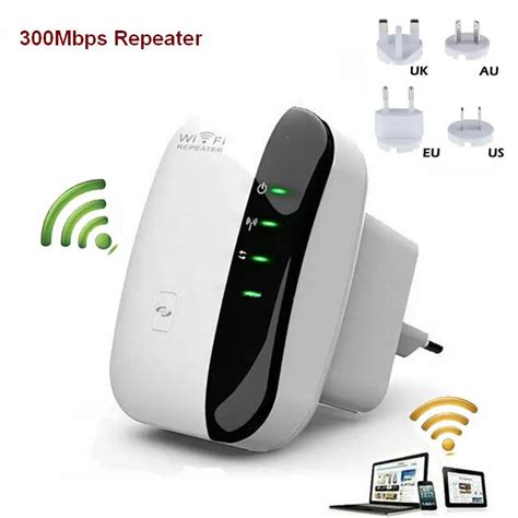 N B G G Mbps Wireless N WiFi Repeater AP Router Wifi Signal Range Extender Amplifier
