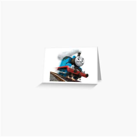 Thomas The Tank Engine Greeting Card For Sale By Saucyshaun Redbubble