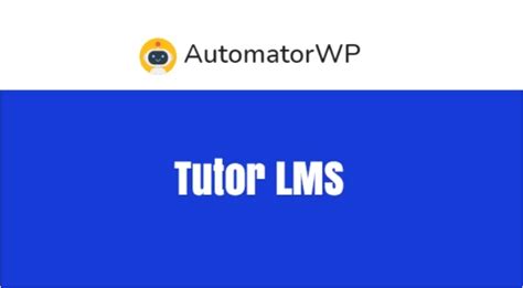 Automatorwp Tutor Lms 113 Wp Themes And Plugins