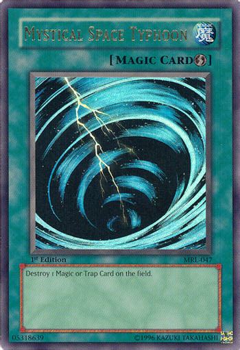 Card Errata Mystical Space Typhoon Yu Gi Oh Wiki Fandom