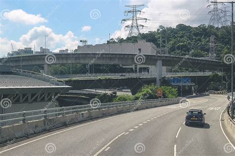 26 De Mayo De 2023 El Paisaje De La Carretera De Cheung Ching Fotografía Editorial Imagen De