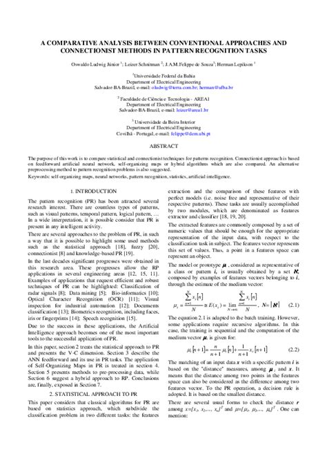 Pdf A Comparative Analysis Between Conventional Approaches And