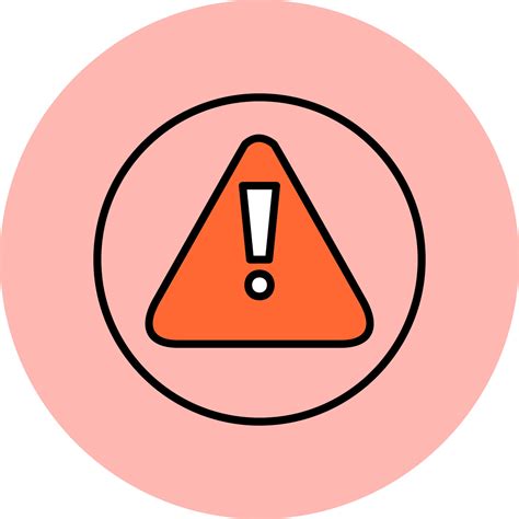Alert Vector Icon 21035609 Vector Art At Vecteezy