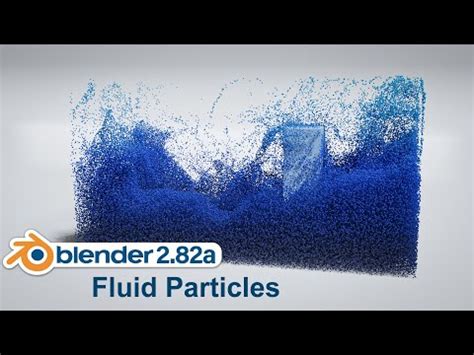Blender Tutorial Mantaflow Simulation Fluid Particles A