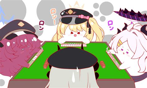 Hina Iroha Ibuki And Makoto Blue Archive Drawn By Kurukurumagical Danbooru