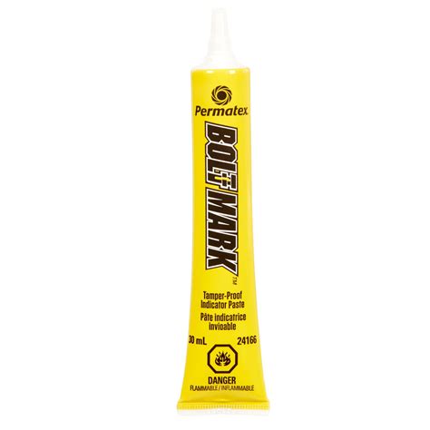 Permatex Bolt Mark Indicator Paste Yellow 30 Ml Canadian Tire