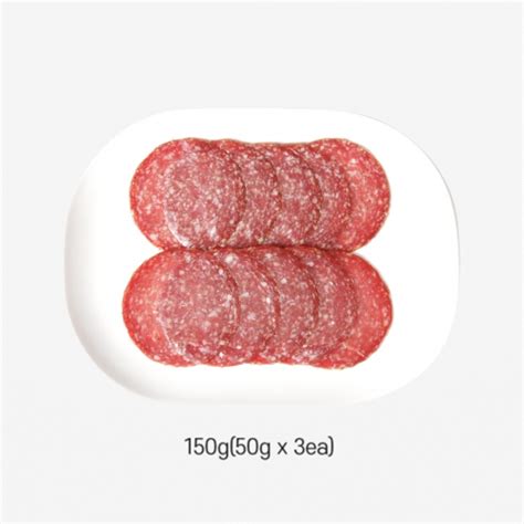 에쓰푸드몰 에쓰푸드 이탈리안 살라미50gx3입 150g
