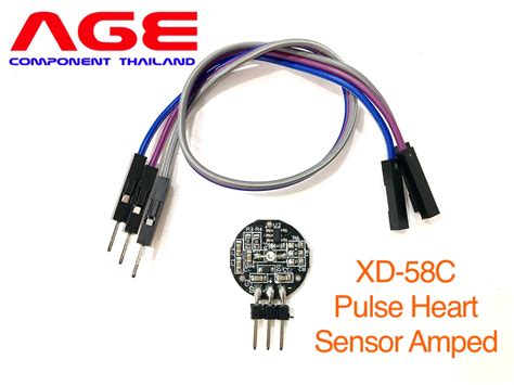 XD 58C Pulse Heart Sensor Amped For Arduino