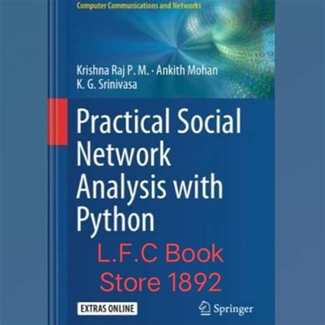 Jual Buku Practical Social Network Analysis With Python Jakarta Barat